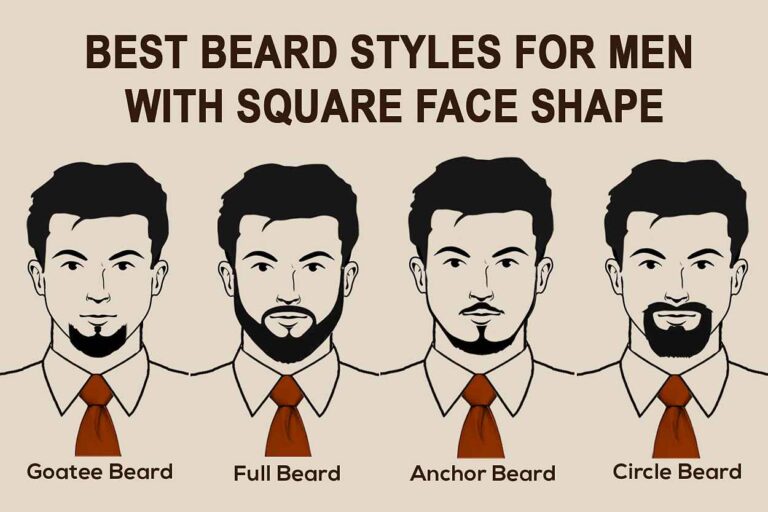 Men’s Square Face Shape Guide | Best Haircuts & Styles - Nexoye