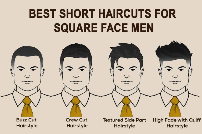 Men’s Square Face Shape Guide | Best Haircuts & Styles - Nexoye