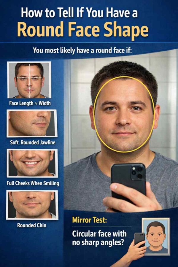 Men’s Round Face Shape Guide: Best Haircut & All Style - Nexoye