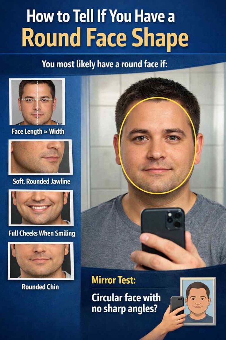 Men’s Round Face Shape Guide: Best Haircut & All Style - Nexoye
